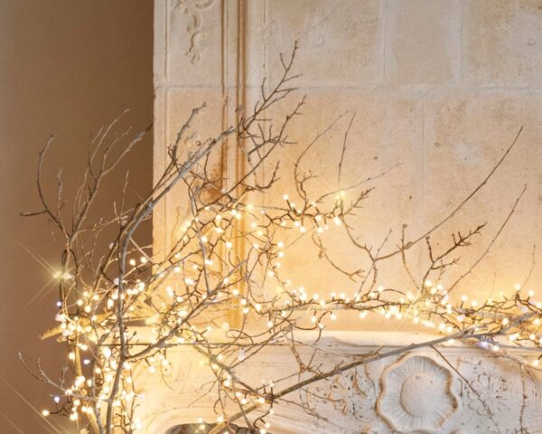 Guirlande CHERRYLIGHT® LED Compact 9m blanc chaud - Blachère illumination